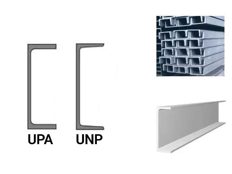 تفاوت ناودانی UNP و UPA | فولاد حامیران